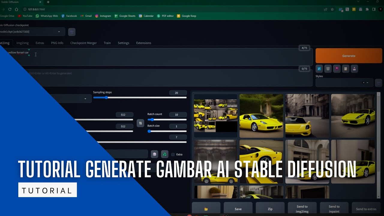 Tutorial Generate Gambar Dengan AI Stable Diffusion, Mudah Banget ...