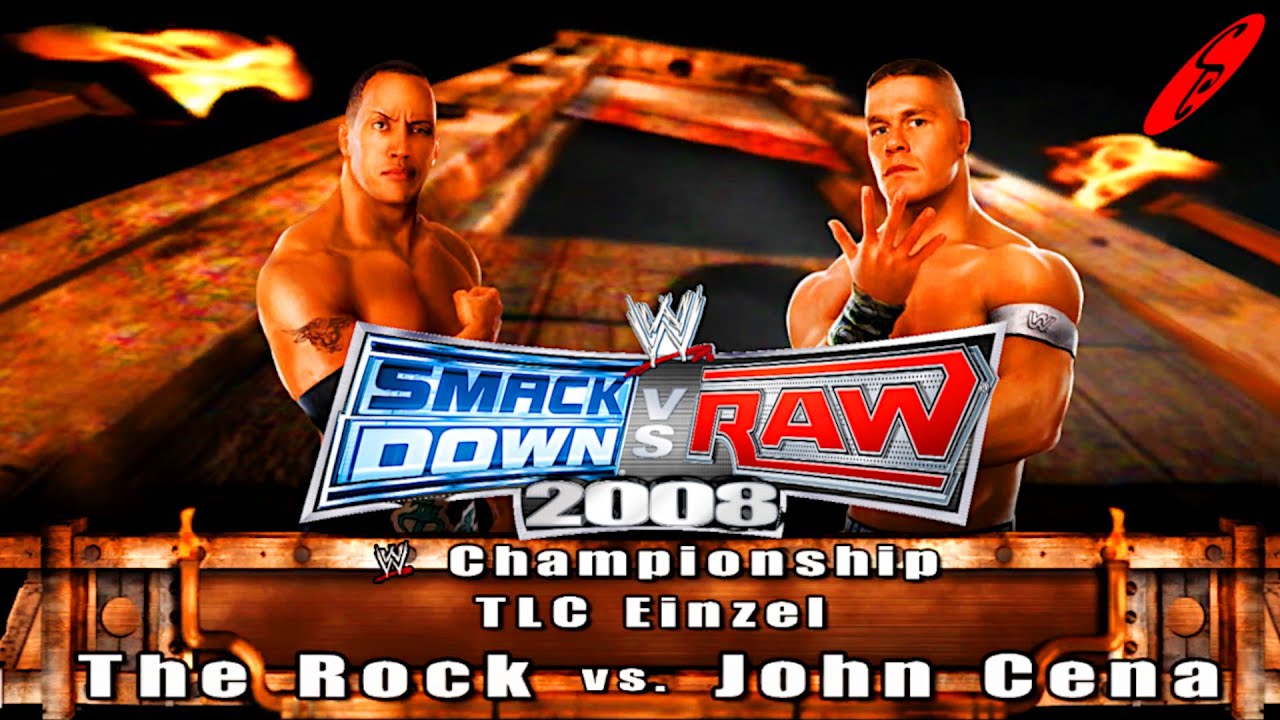 WWE SmackDown vs. Raw 2008 - TLC Match - Match Season 5 - YouTube