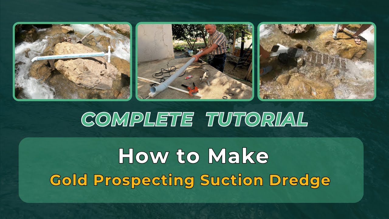 How to Make Gold Prospecting Suction Dredge, Complete Instructions ...