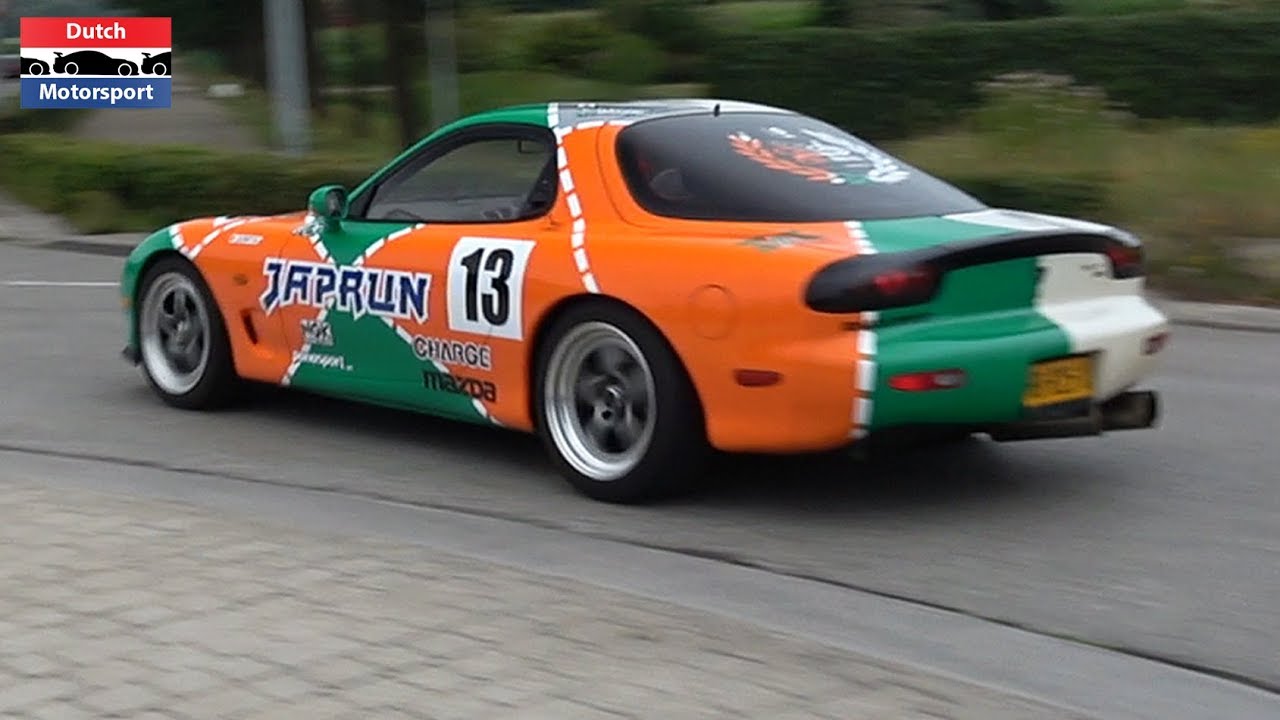 420HP Mazda RX-7 FD3S Single Turbo - Loud Accelerations! - YouTube