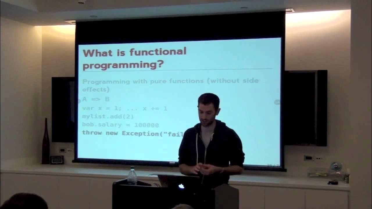 Paul Chiusano on An introduction to Scala and functional programming ...