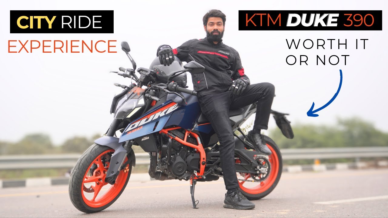 City Ride Experience | DUKE 390 3rd Generation | Worth it or not - YouTube