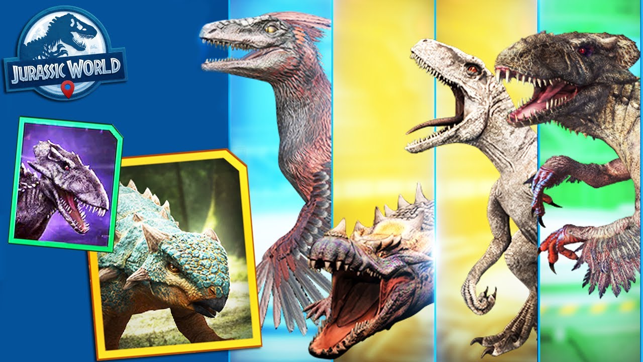 CONSIGUE a BUMPY, PYRORIXIS y MÁS NOTICIAS Jurassic World Alive - YouTube