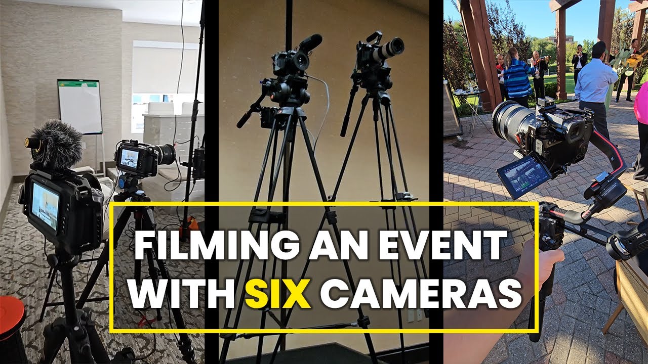 How to Film an Event with SIX Cameras | VLOG 005 - YouTube