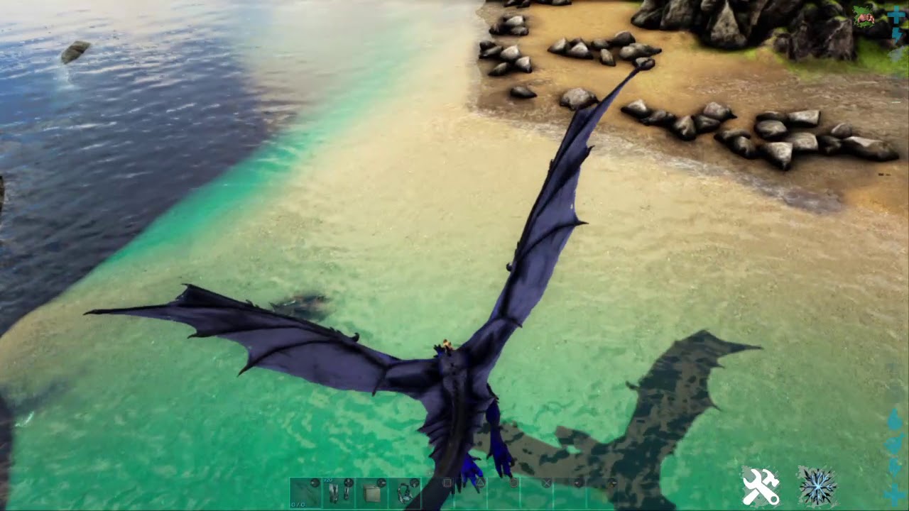 ARK: Survival Evolved ice wyvern? - YouTube