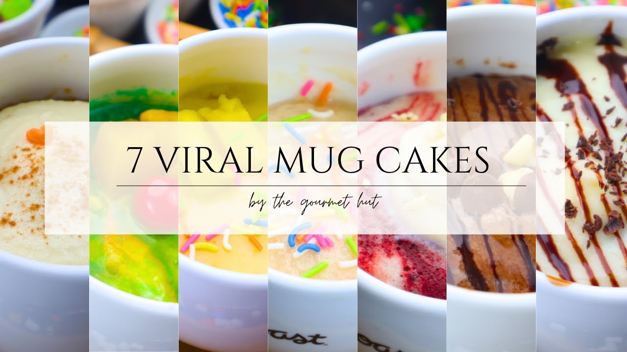 7 Viral Mug Cakes You MUST Try in 2025 🍰 (No Oven, Just 1 Mug!) # ...