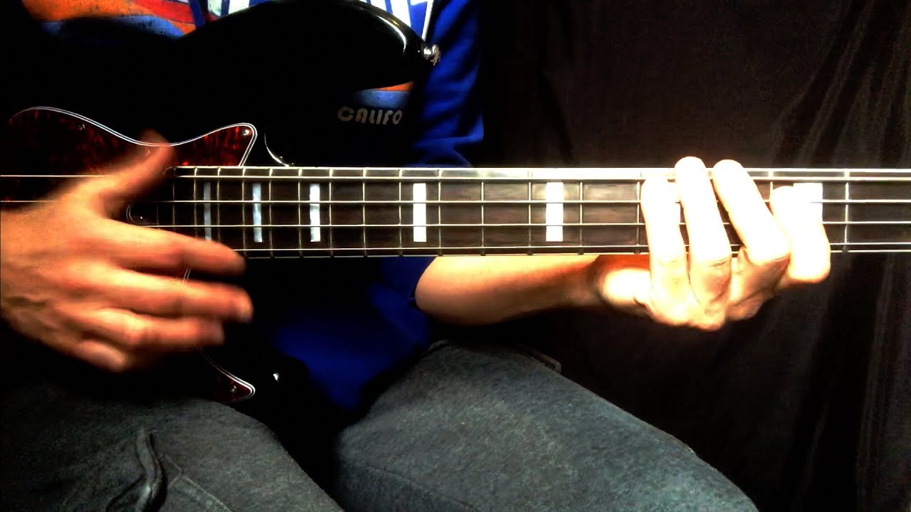 Slap bass lesson - Technique - Beginner-Intermediate 1/2 - YouTube