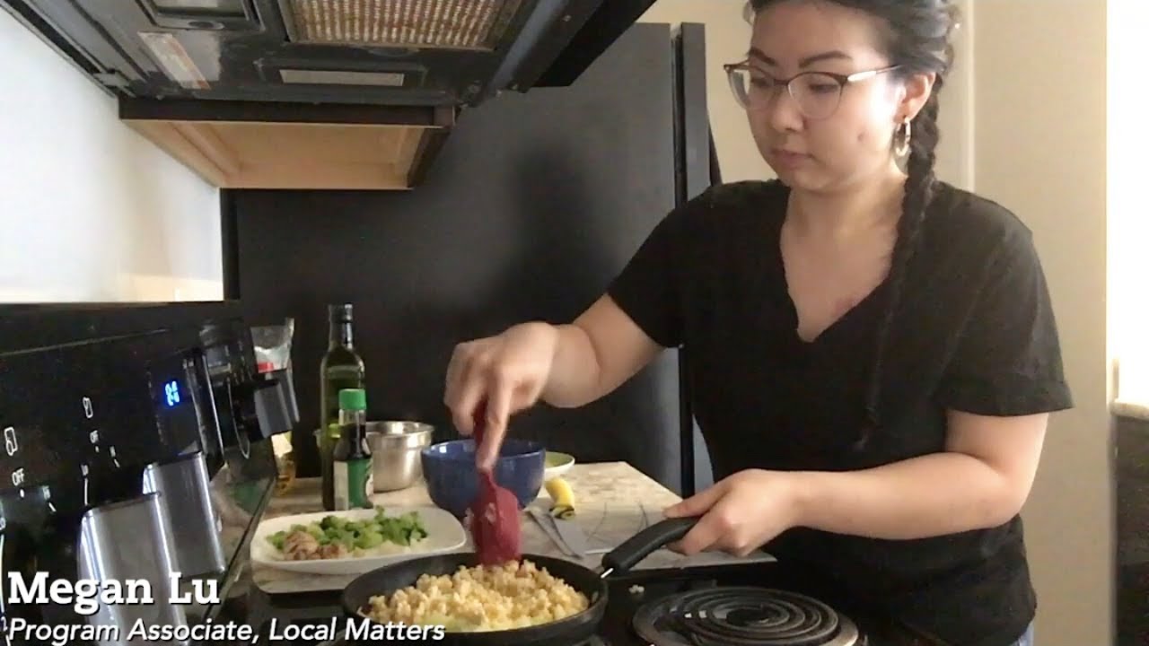 Cooking at Home with Local Matters: Golden fried rice! - YouTube
