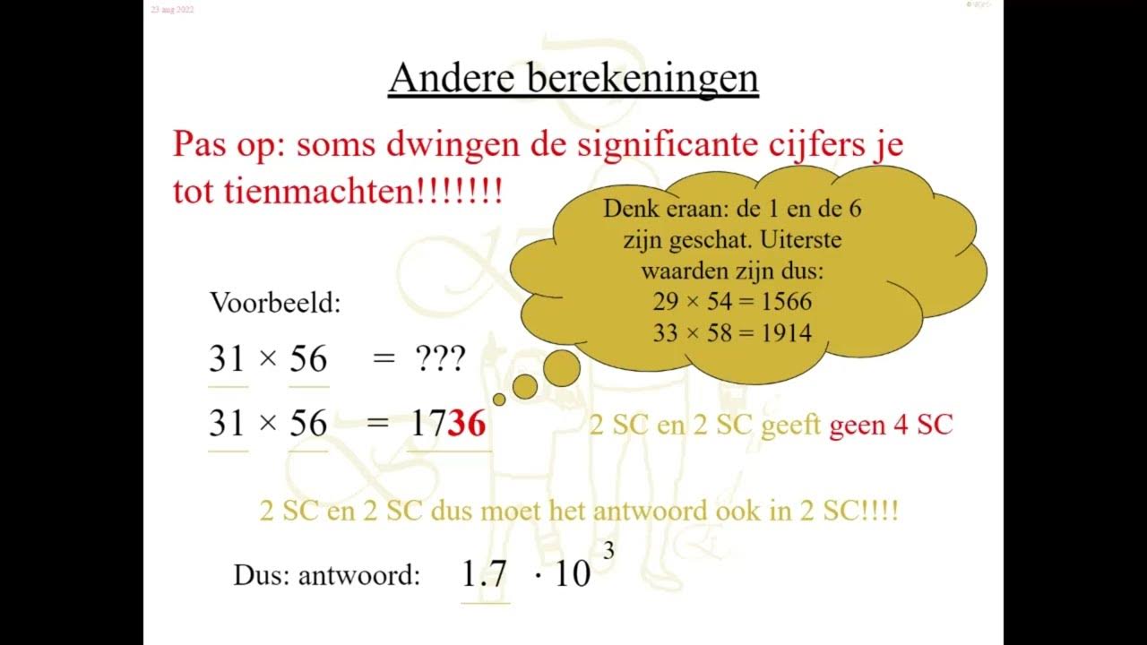 Basisvaardigheden - Significantie - YouTube