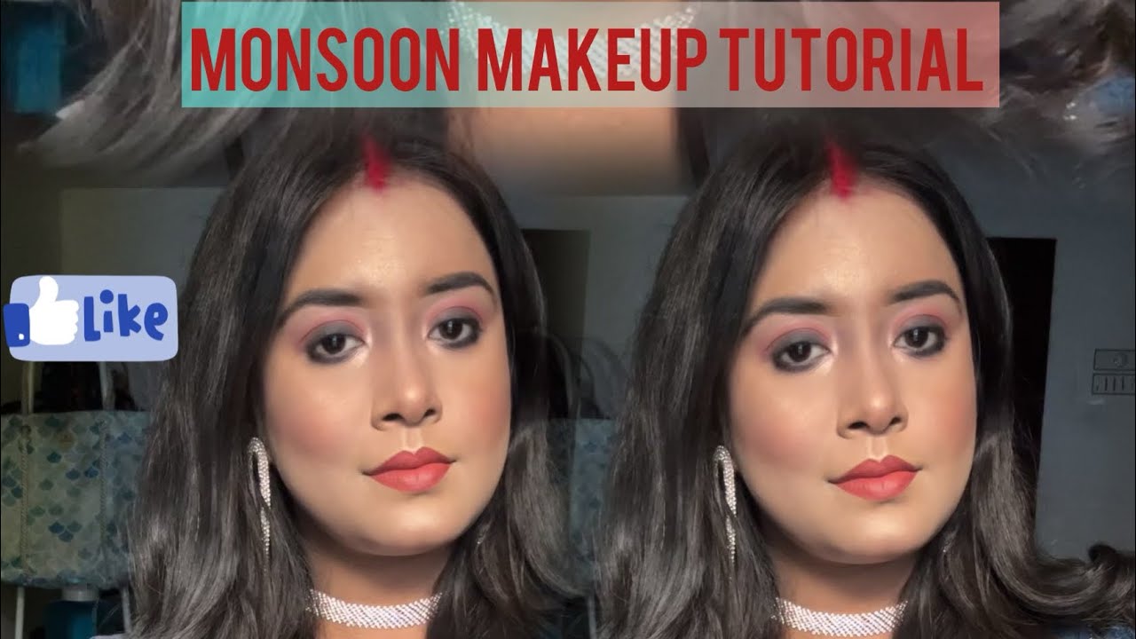 Monsoon makeup step by step & technique ||water proof makeup|| # ...