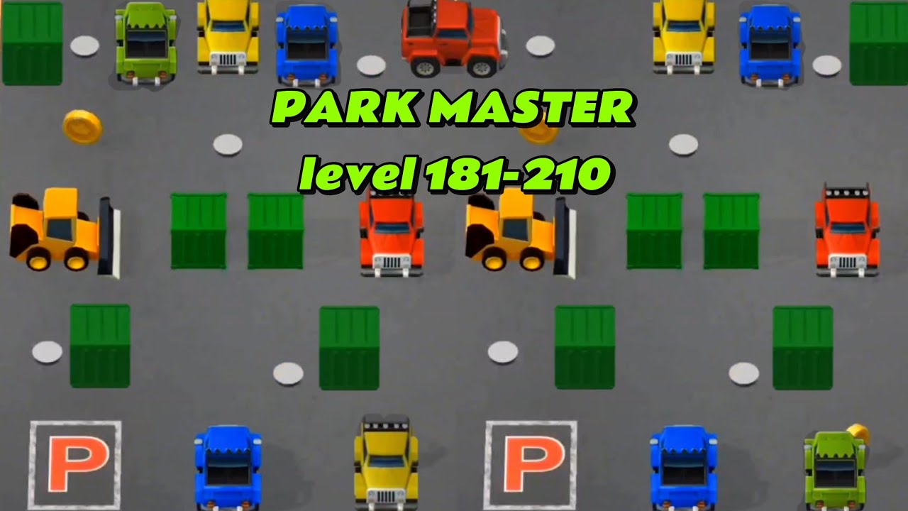 Park Master (Park all Cars At The Same Time) gameplay walkthrough # ...