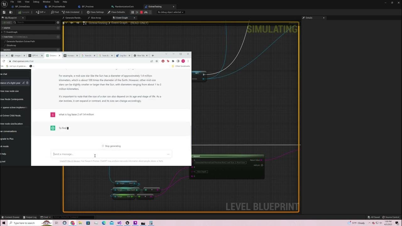 Unreal Engine 5 - Octree implementation 2, custom procedural generation octree: Proctree - YouTube