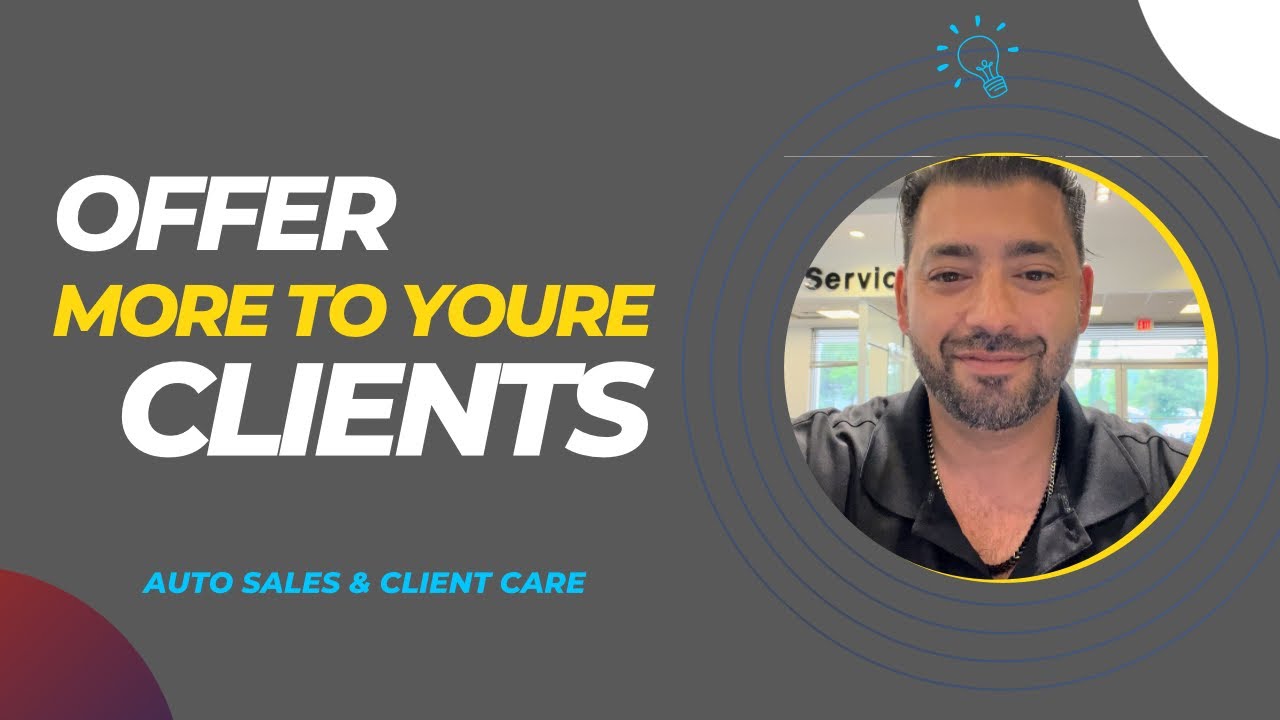 Auto Sales Client Care - YouTube
