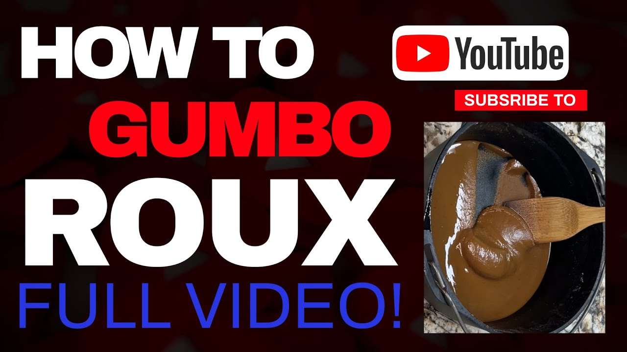 HOW TO MAKE ROUX!!! Learn how to make it LIKE A PRO, FULL VIDEO ...