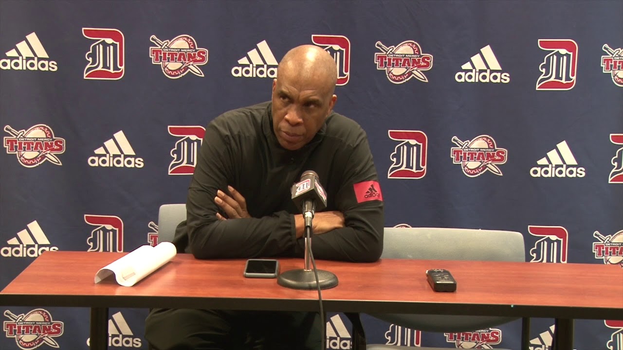 Detroit Mercy Men's Basketball Head Coach Mike Davis Post Game Thoughts ...