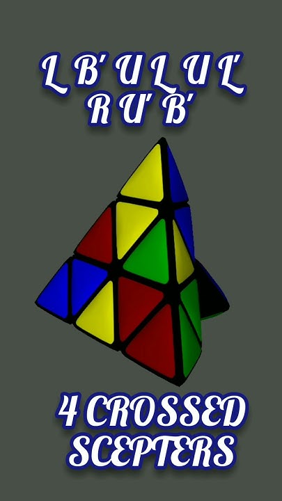 Amazing Pattern On Pyraminx Cube #youtubeshorts - YouTube