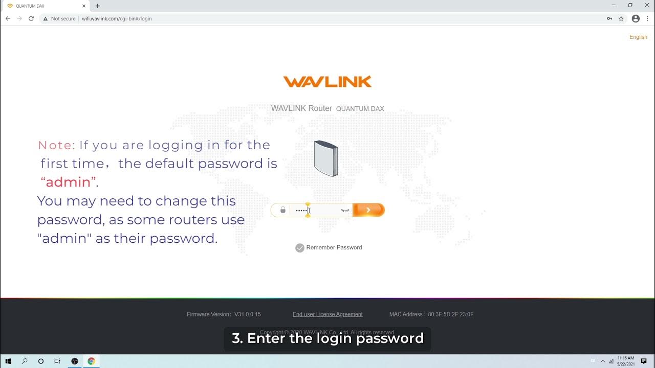 How to update the WAVLINK ROUTER firmware - YouTube