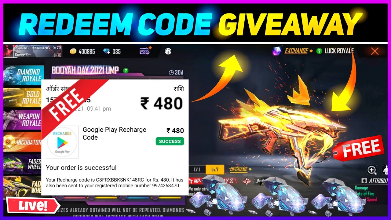 🔴FREE FIRE TEAM CODE GIVEAWAY | FREE FIRE LIVE | FF LIVE GIVEAWAY ...