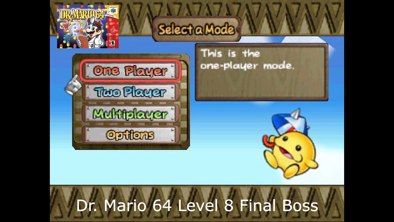 Dr.Mario 64 Level 8 Final Boss - YouTube