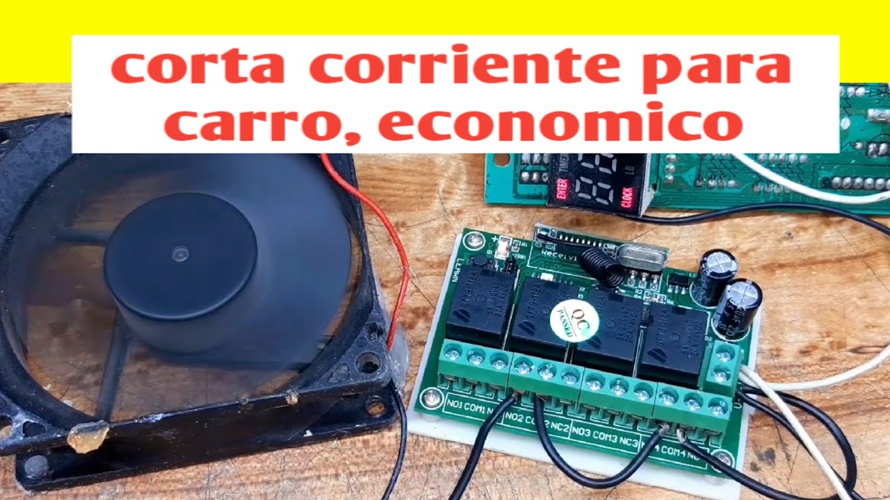 corta corriente para carro ( una buena opción) - YouTube