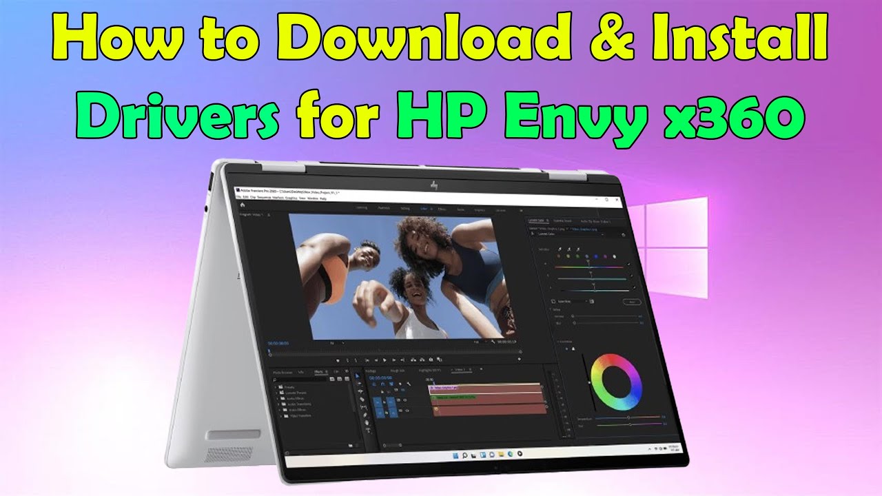 HP Envy x360 Driver Download | Quick & Easy Installation Tutorial - YouTube