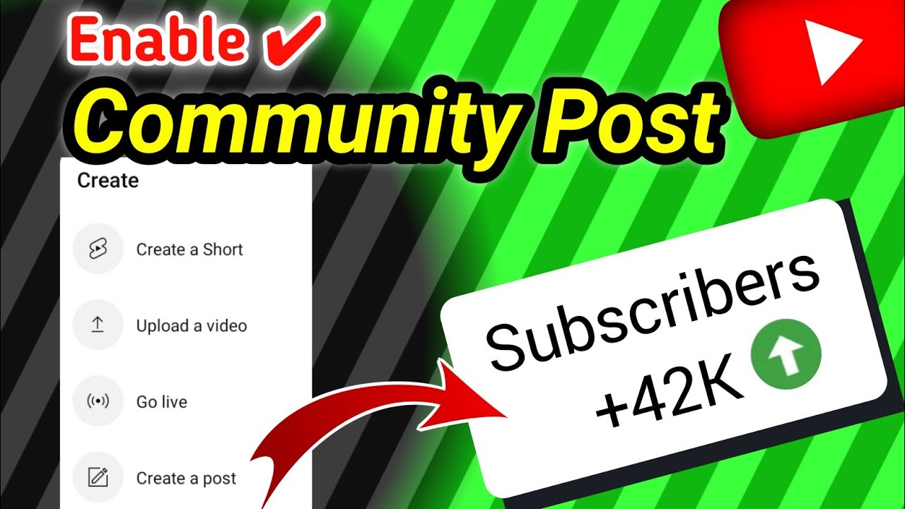 Youtube Community Tab Verification (tutorial) - YouTube