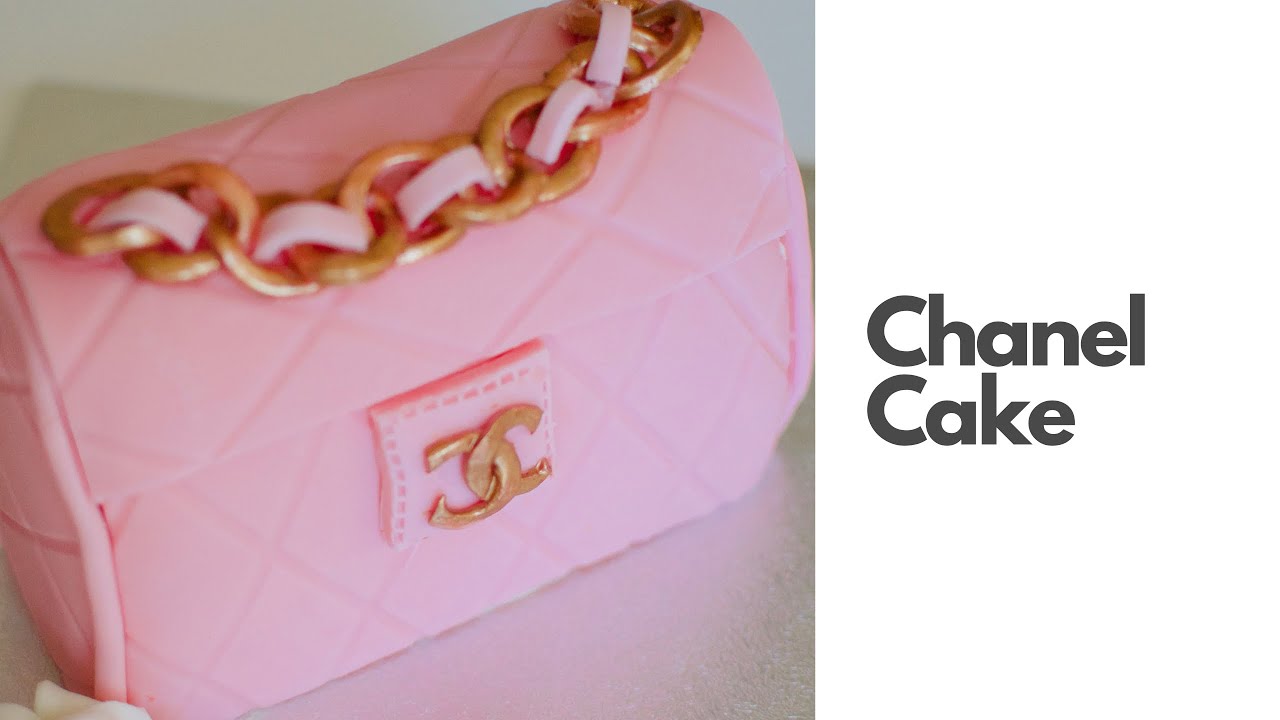 How To Make Chanel Purse Cake