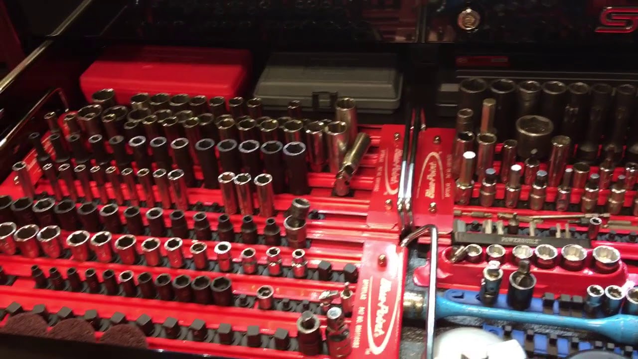 Snap On tool box tour - YouTube