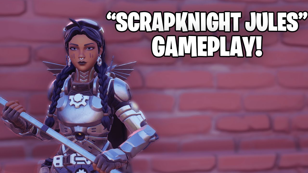 Leaked "SCRAPKNIGHT JULES" SKIN GAMEPLAY!.. - YouTube