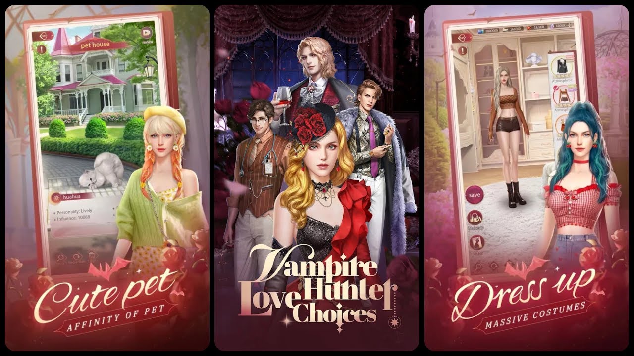 Vampire Hunter-Love Choices Mobile Game | Gameplay Android & Apk - YouTube