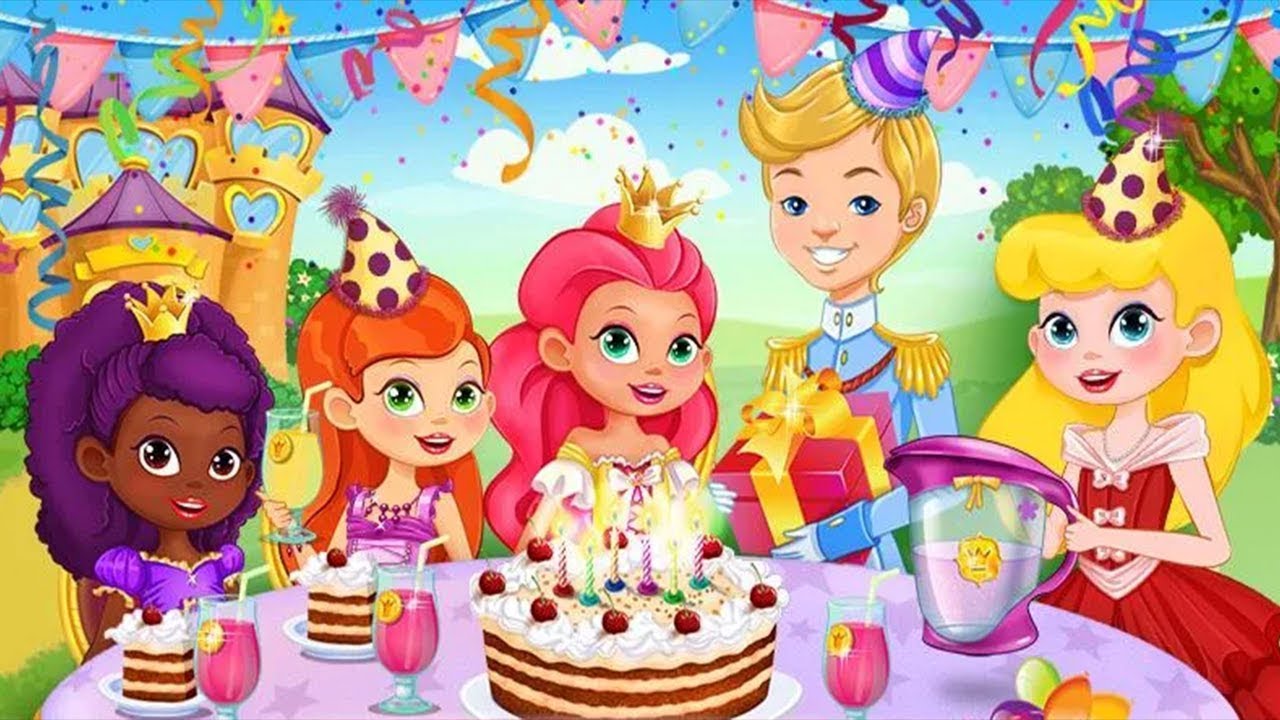 Princess Birthday Party - Cooking, Dress Up Games For Girls - TabTale ...