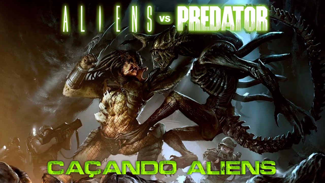 CAÇANDO ALIENS | Aliens vs. Predator™ 2025 Steam | Deathmatch em Equipe ...