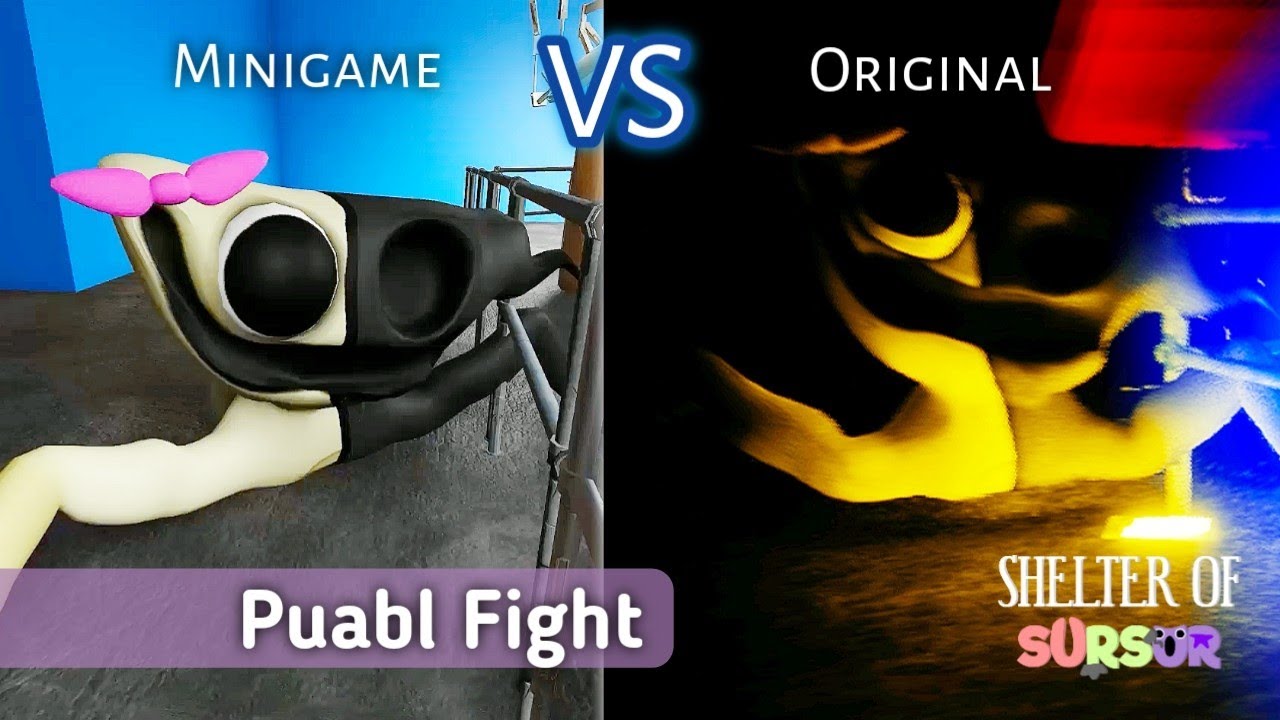 Shelter Of SurSur RP PUABL CHASE MINIGAME VS ORIGINAL - YouTube