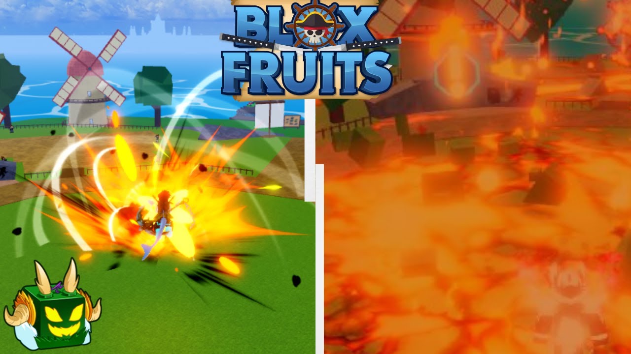 Fruta Dragon Rework Blox Fruits - YouTube