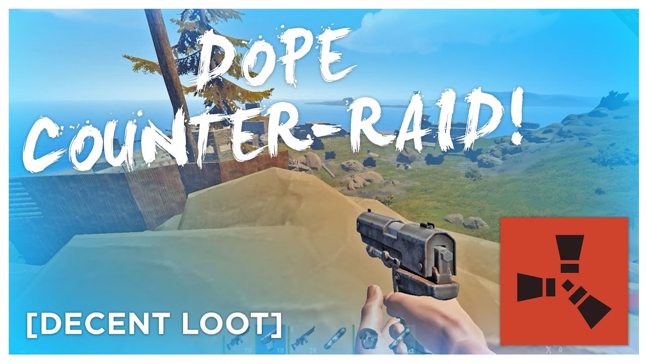 DOPE COUNTER-RAID! (VANILLA RUST #34) - YouTube