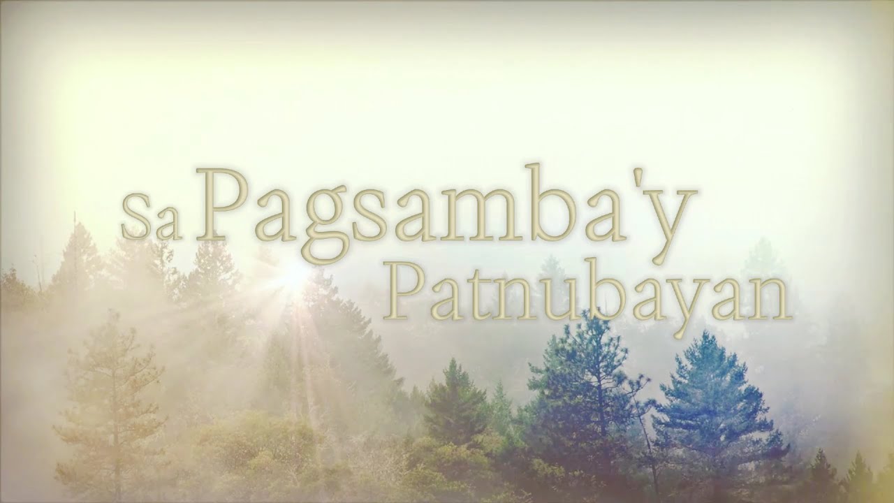 Sa Pagsamba'y Patnubayan - Himno 1 (MCGI Hymns) (JAN CASEY Covers ...