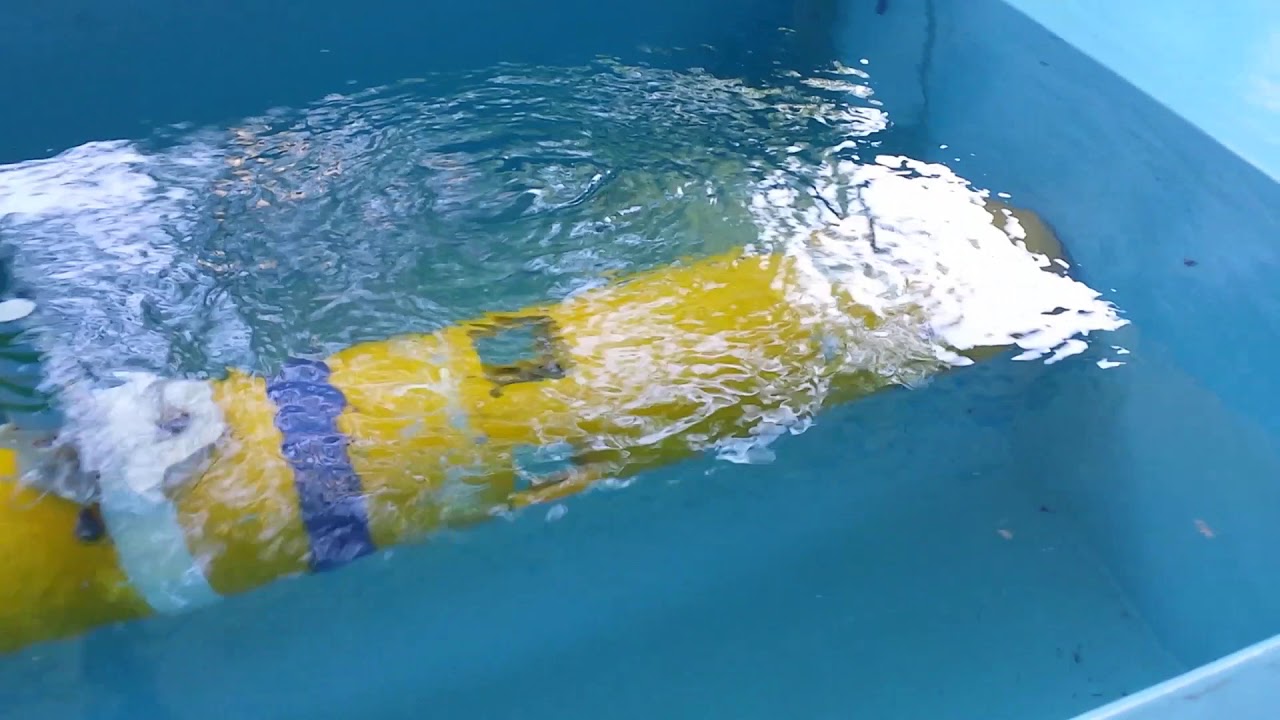 voith-schneider propeller on an AUV - YouTube