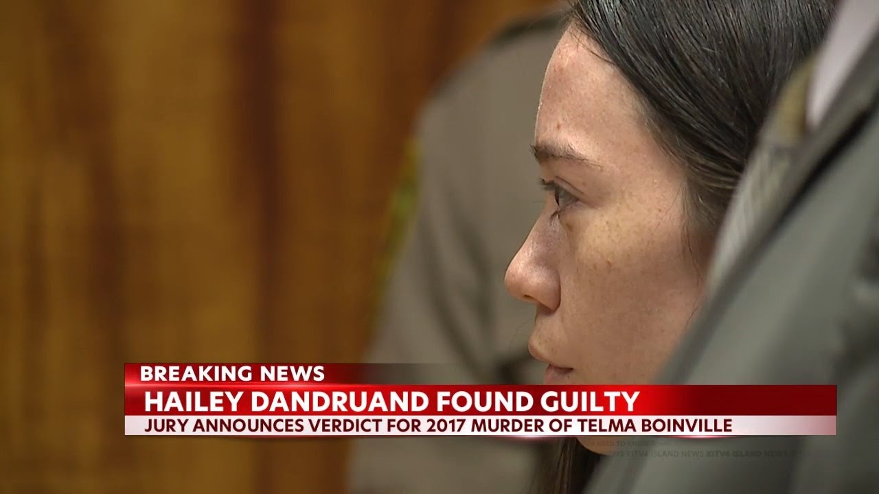 Hailey Dandurand was found guilty on all counts in the North Shore ...