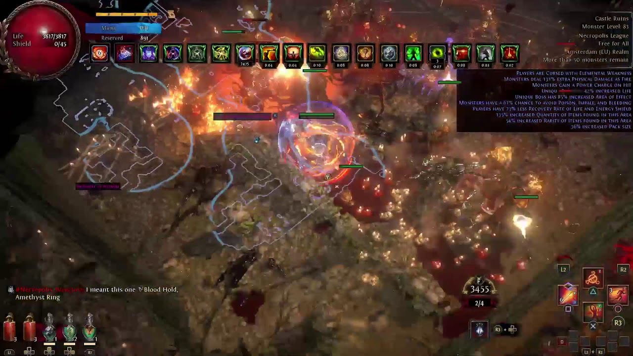 [133 Days Streaming] PoE Console | Road to 1k Reds - YouTube