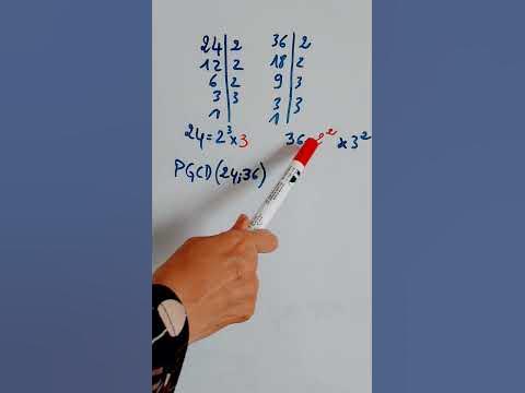 calculer le plus grand commun diviseur(PGCD) - YouTube