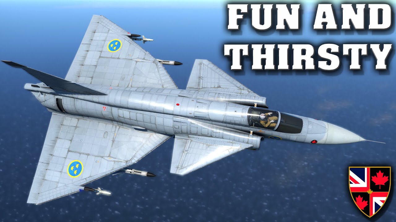 JA37C REVIEW: My FAVORITE Jet! (Powerful Radar & Missiles) - War ...
