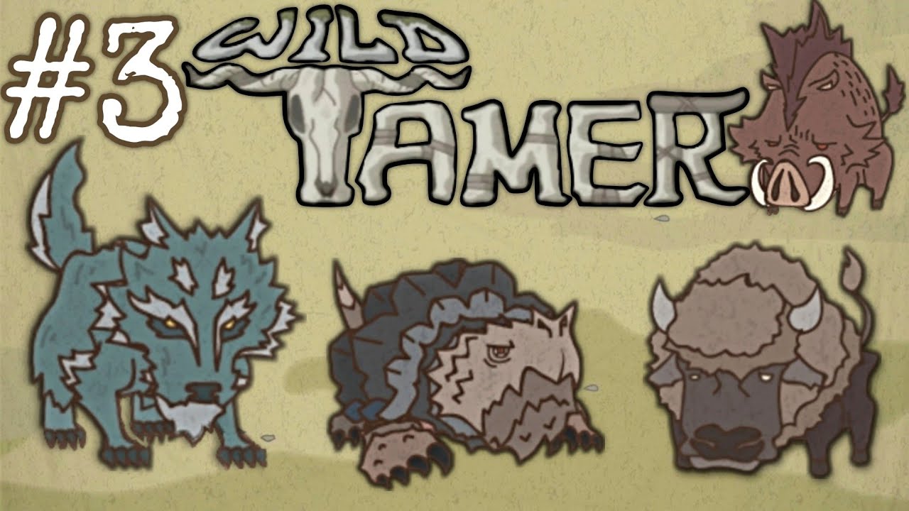 Taming The Wolf Turtle And The Buffalo! | Wild Tamer - Part 3 - YouTube