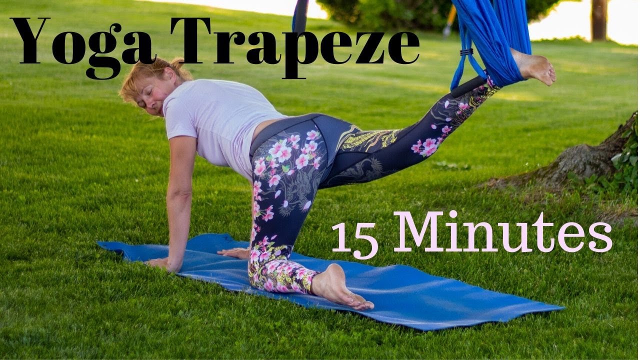 15 Minute Yoga Trapeze- This video will show you a beginner routine ...