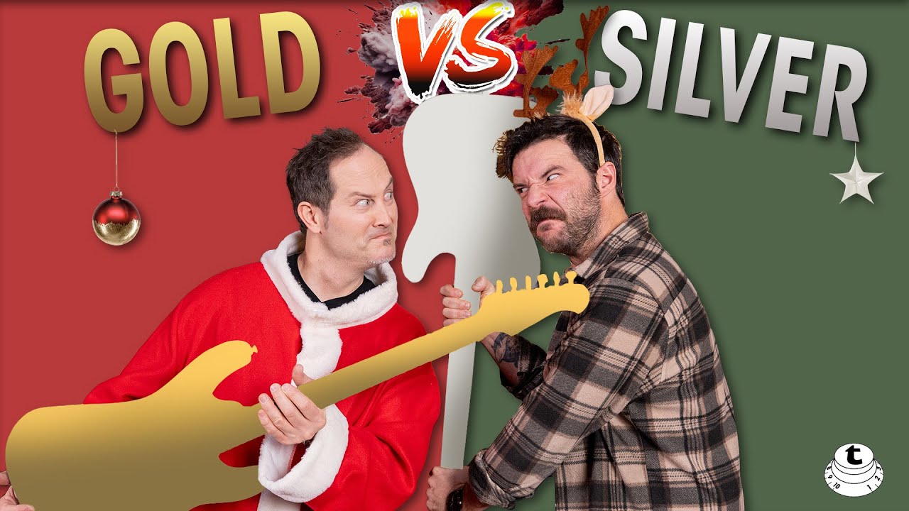 Ultimate Christmas Guitar Rig Challenge | Silver Guillaume VS Gold Kris ...