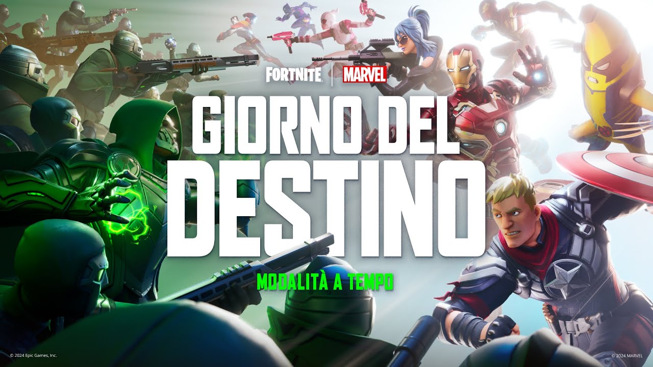 Giorno di Doom - Nuova MAT Fortnite x Marvel - YouTube