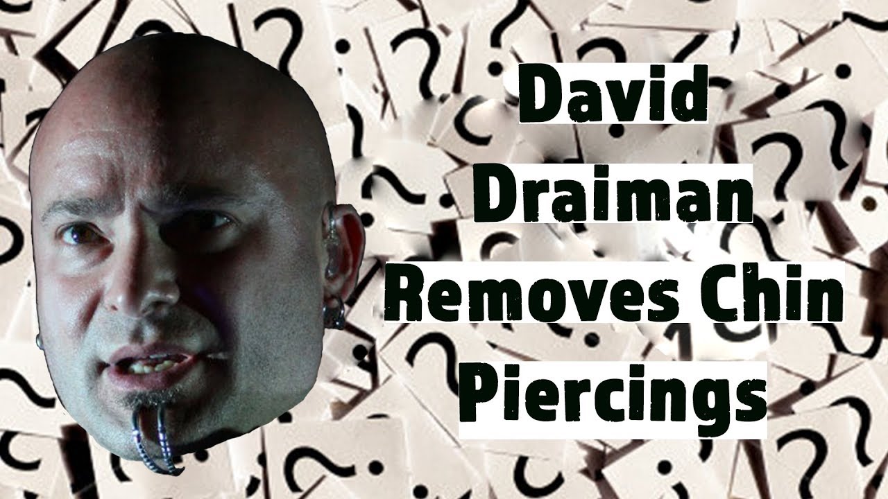 David Draiman Takes Out Chin Piercings Comments (Disturbed's Lead ...