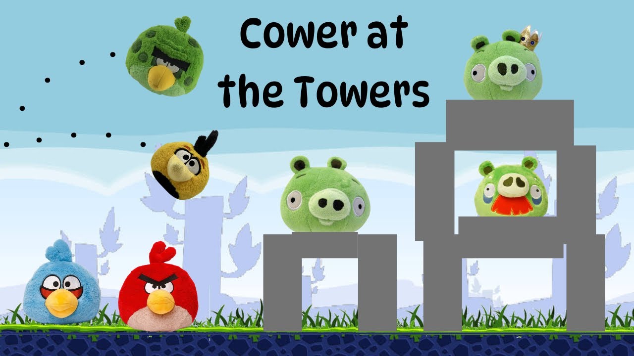 Angry Birds Plush: Cower at the Towers - YouTube