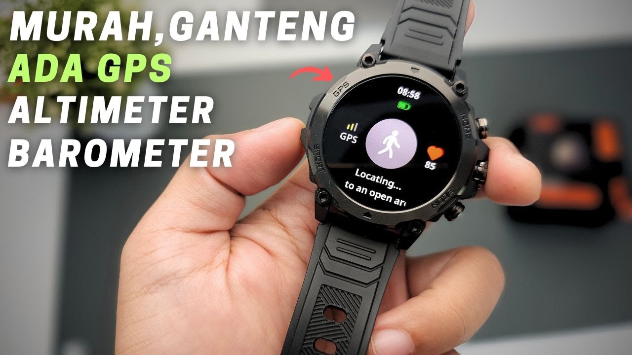 SMARTWATCH GPS MURAH JETE VOLT SERIES - MENDING GARMIN? - YouTube
