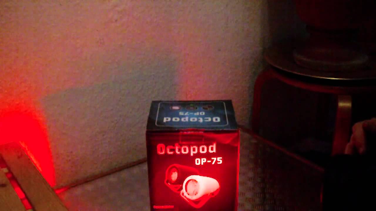 LED Pinspot Octopod-75 [HD] - YouTube