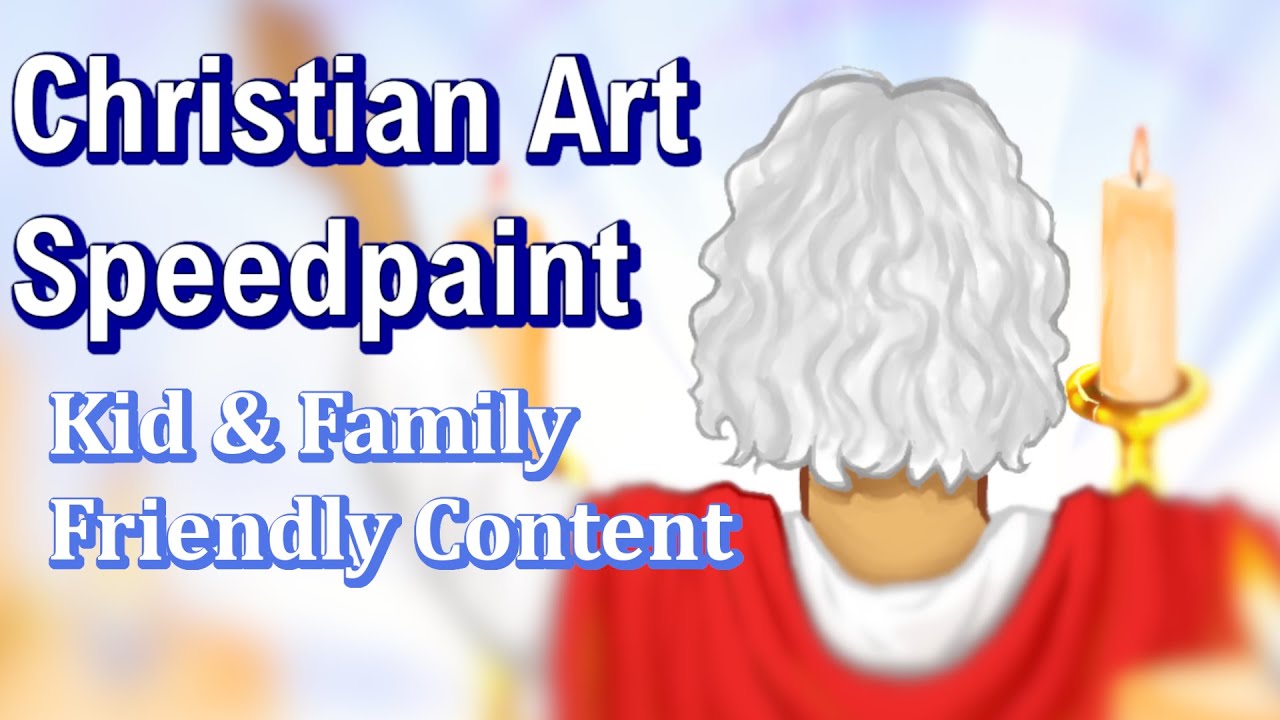 Drawing Jesus And The Candle Sticks | Drawing for Jesus Christ - YouTube
